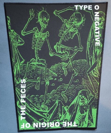 Backpatch TYPE O NEGATIVE The Origin of the Feces (backpatch ...