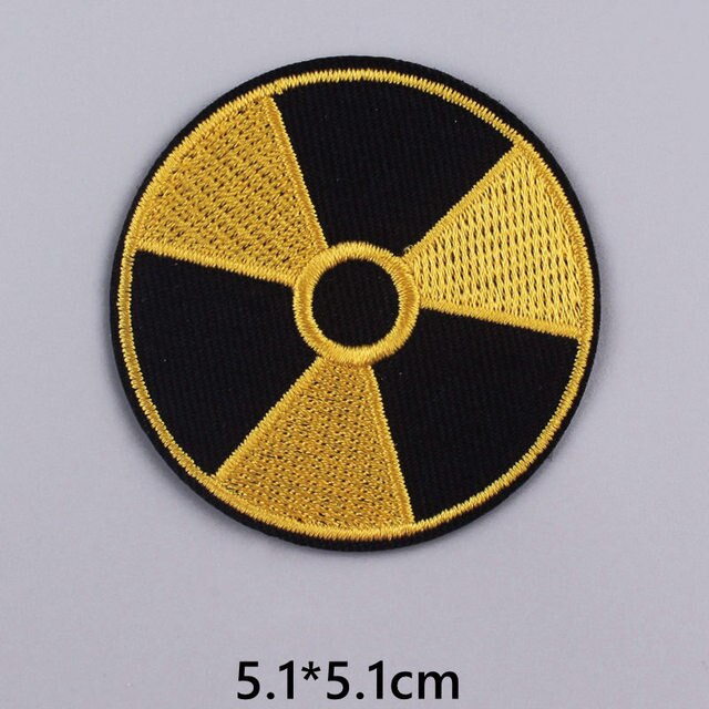 Patch Radioactive (patch de lipit)(HBG) - Bestial.ro