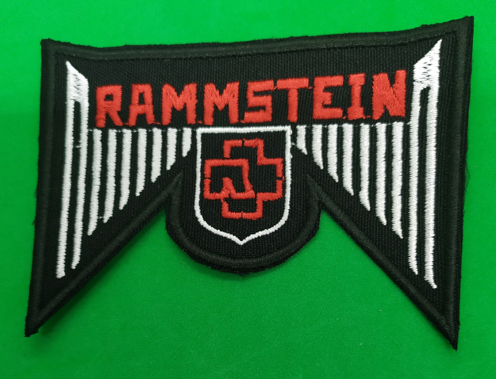 Patch RAMMSTEIN Logo-Eagle (patch brodat) (P-SHK) - Bestial.ro
