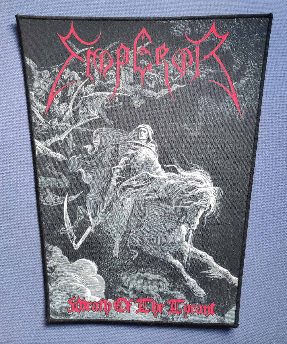 Backpatch EMPEROR - Wrath of the Tyrant trapezoidal - Bestial.ro