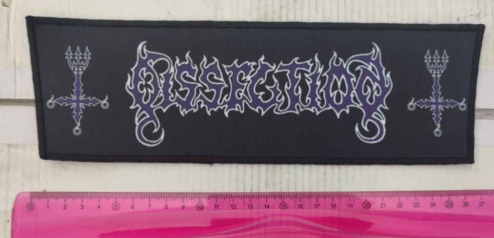 Backpatch superstrip DISSECTION Logo - Bestial.ro