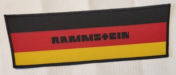 Backpatch superstrip RAMMSTEIN Deutschland Flag - Bestial.ro