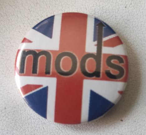 Insigna mica Mods UK Flag - Bestial.ro