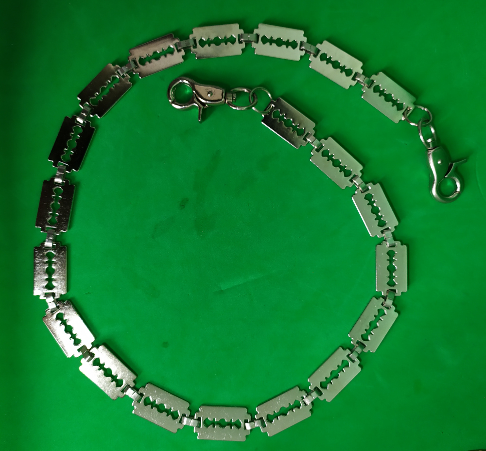 Lant de pantaloni SOLID STEEL cu lame de ras (LPSS20) - Bestial.ro