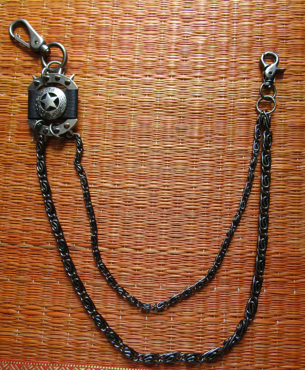 Lant de pantaloni SOLID STEEL Star and Spikes (LPSS04) - Bestial.ro