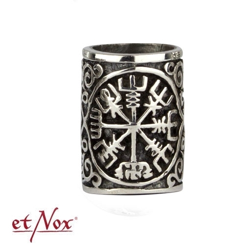 P1002 Inel de argint pentru barba sau par (beard or hair bead) Viking ...