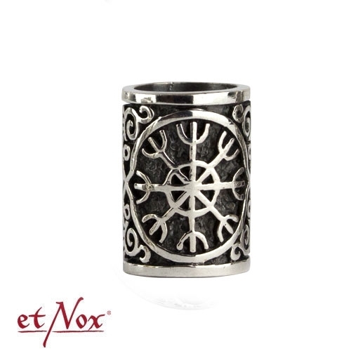 P1003 Inel de argint pentru barba sau par (beard or hair bead ...