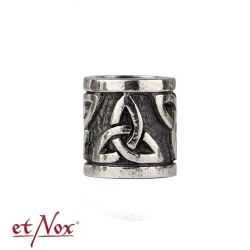 P1007 Inel de argint pentru barba sau par (beard or hair bead) Celtic ...