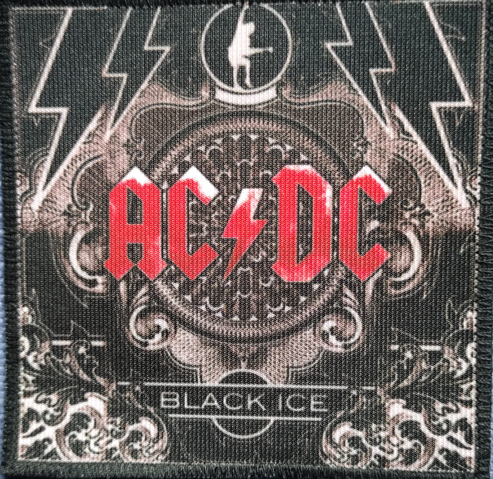 Patch AC/DC Black Ice model 2 (P-SHK) - Bestial.ro