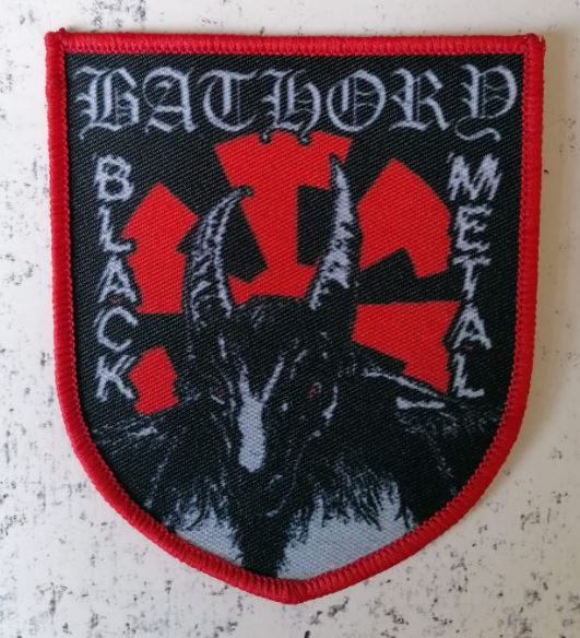 Patch BATHORY Black Metal (patch de lipit) (EP1878) - Bestial.ro