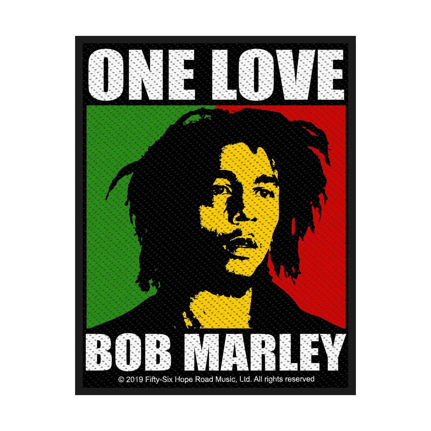 Patch Bob Marley - One Love - Bestial.ro