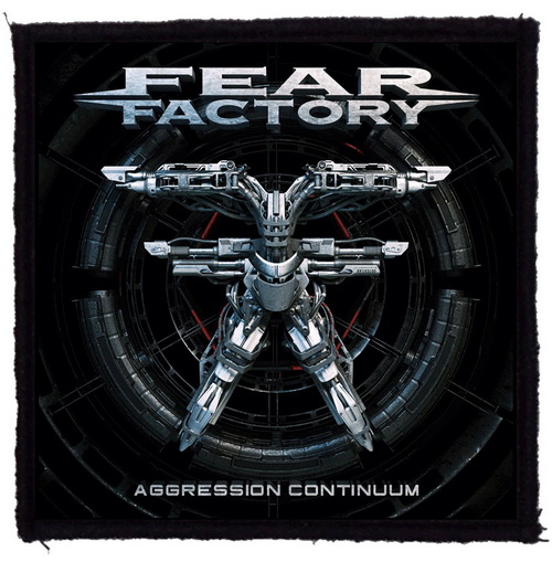 Patch FEAR FACTORY Aggression Continuum (HBG) (lichidare stoc) - Bestial.ro
