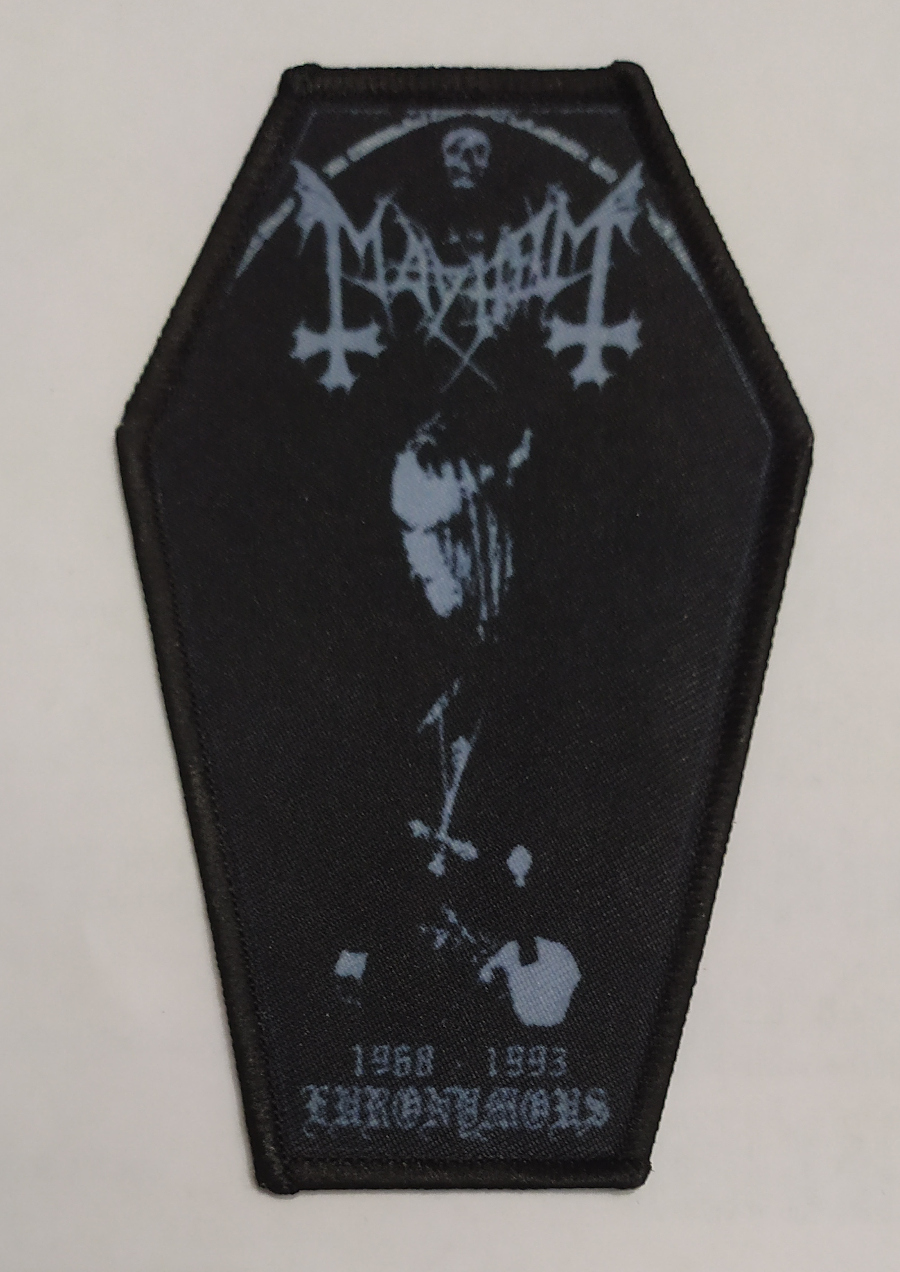 Patch MAYHEM Euronymous (patch de lipit) (EP1114) - Bestial.ro