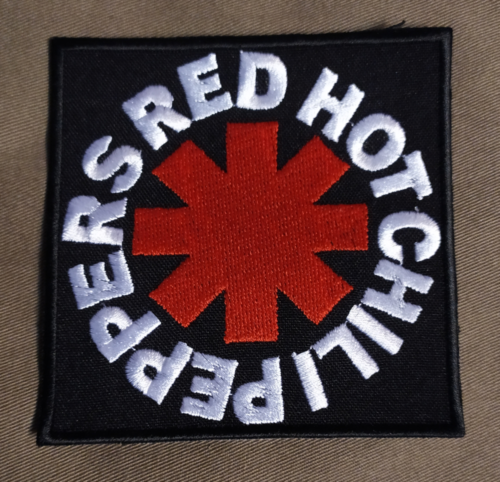 Patch RED HOT CHILI PEPPERS Logo (patch brodat) (P-SHK) - Bestial.ro