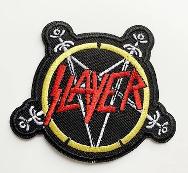 Patch Slayer Logo Swords (patch de lipit) (JBG) - Bestial.ro