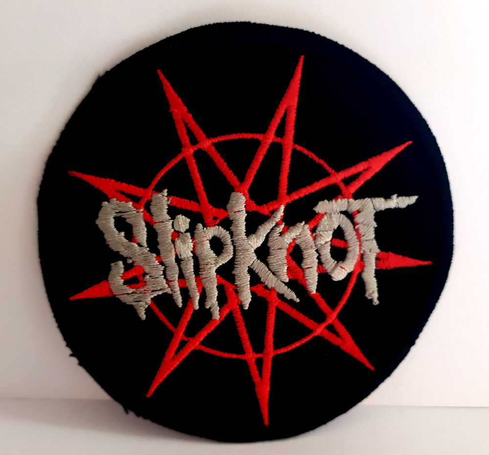 Patch SLIPKNOT Big Round Logo (patch brodat) (P-SHK) - Bestial.ro