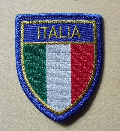 Patch Stema Italia (patch de lipit) (EP273) - Bestial.ro