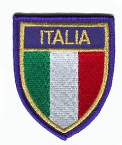 Patch Stema Italia (patch de lipit) (EP273) - Bestial.ro