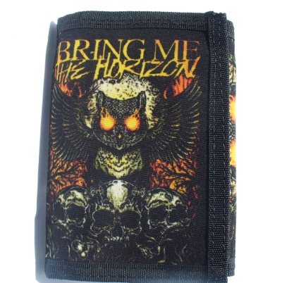 Portofel cu lant BRING ME THE HORIZON Owl - Bestial.ro