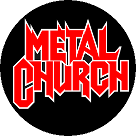 Insigna 2,5 cm METAL CHURCH Logo (HBG) - Bestial.ro