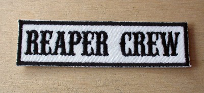 Patch REAPER CREW (patch brodat) (P-SHK) - Bestial.ro