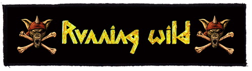 Patch RUNNING WILD Logo (superstrip) (HBG) - Bestial.ro