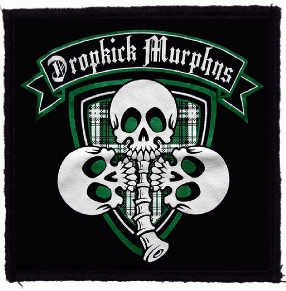 Patch Dropkick Murphys 3 Skulls (HBG) - Bestial.ro