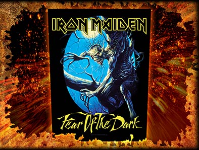 Backpatch Iron Maiden - Fear Of The Dark BP0831 - Bestial.ro