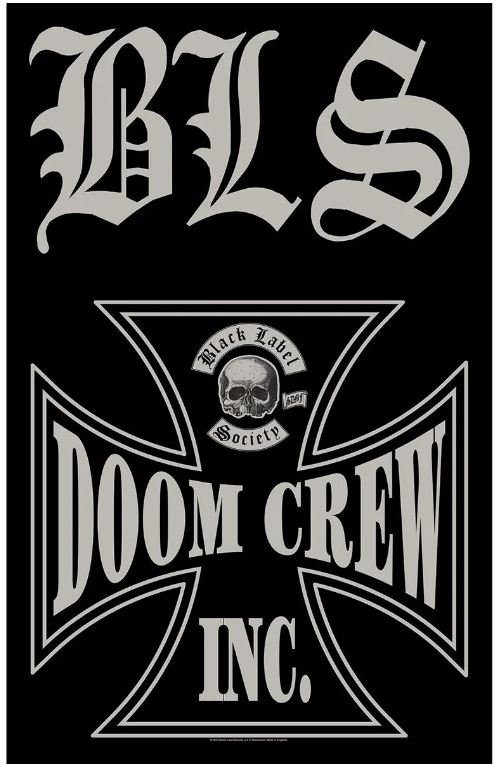 Steag BLACK LABEL SOCIETY - DOOM CREW TP320 - Bestial.ro