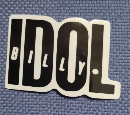 Sticker (abtibild) Billy Idol (JBG) - Bestial.ro
