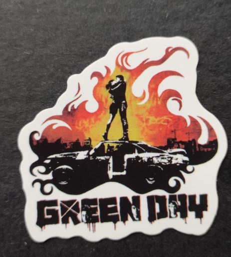 Sticker (abtibild) Green Day 21st Century Breakdown (JBG) - Bestial.ro