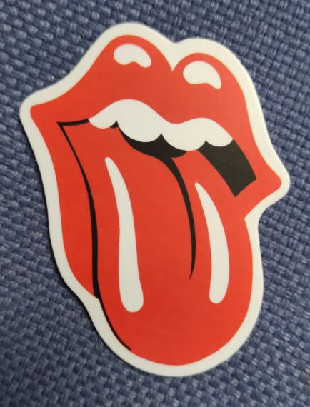 Sticker (abtibild) ROLLING STONES Tongue Right (JBG) - Bestial.ro