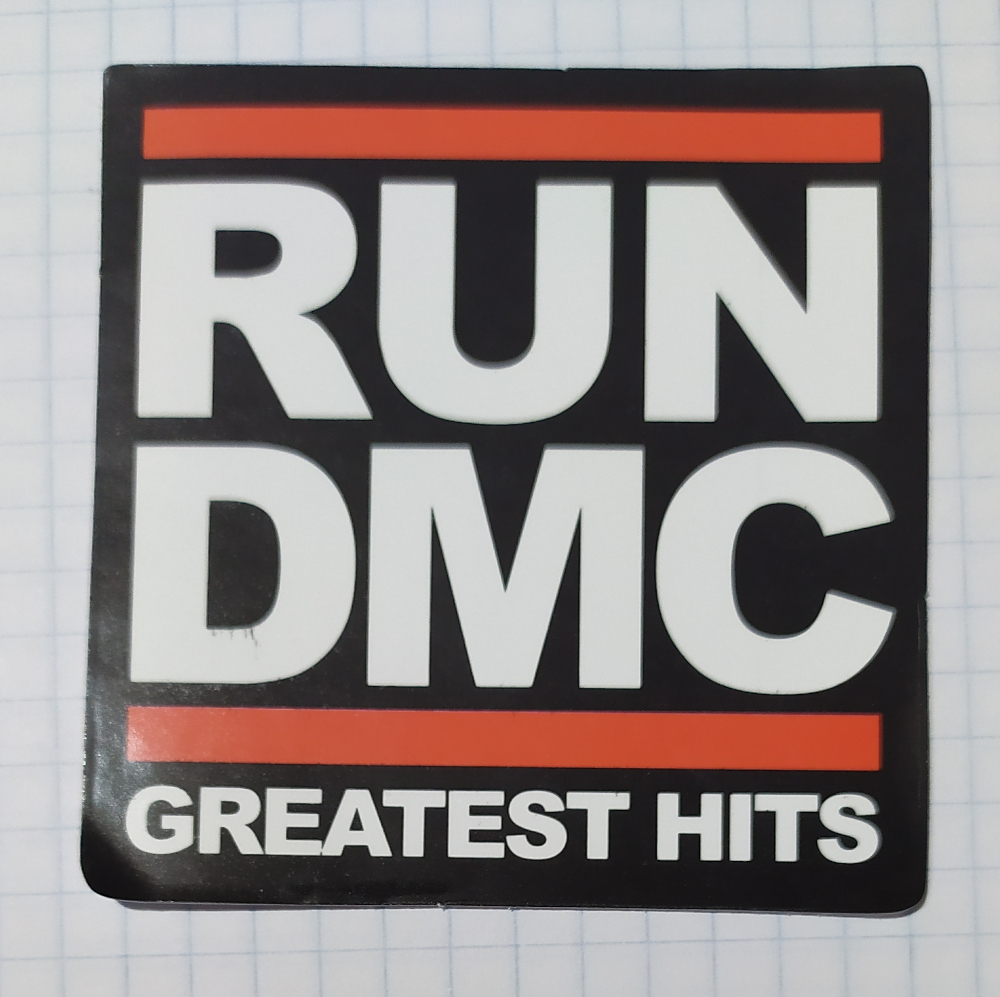 Sticker (abtibild) RUN DMC - Bestial.ro