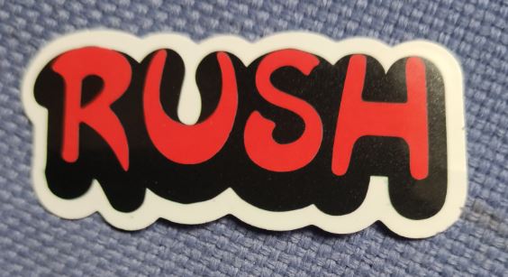 Sticker (abtibild) Rush (JBG) - Bestial.ro