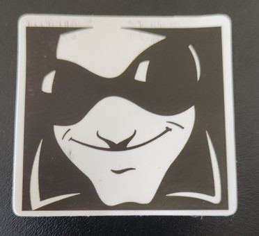 Sticker (abtibild) U2 Bono (JBG) - Bestial.ro