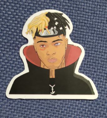 Sticker (abtibild) XXXTentacion Akatsuki (JBG) - Bestial.ro
