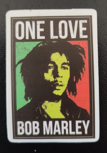 Sticker BOB MARLEY One Love (JBG) - Bestial.ro
