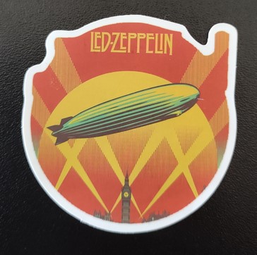Sticker Led Zeppelin Zeppelin (JBG) - Bestial.ro