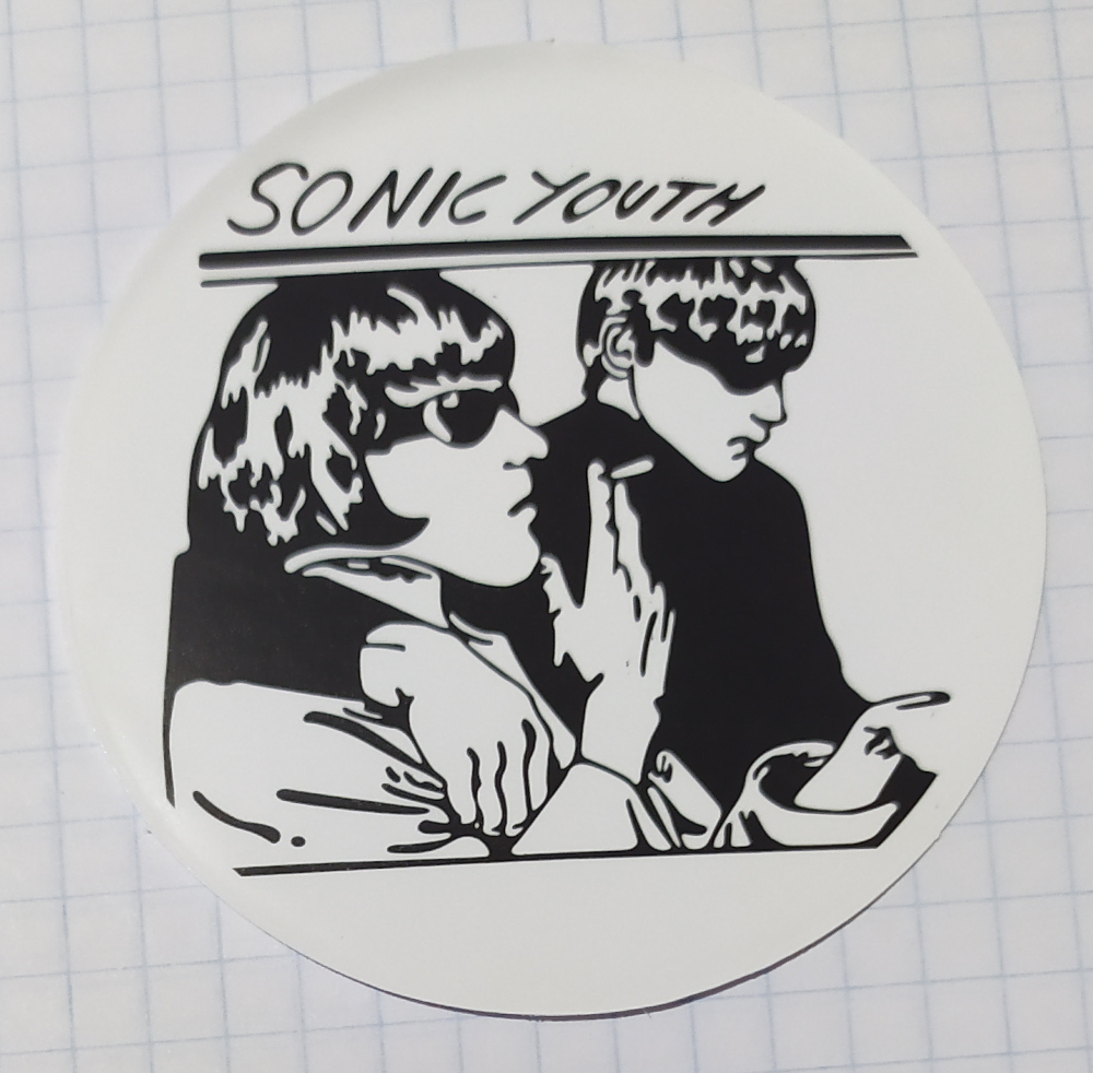 Sticker (abtibild) Sonic Youth - Bestial.ro