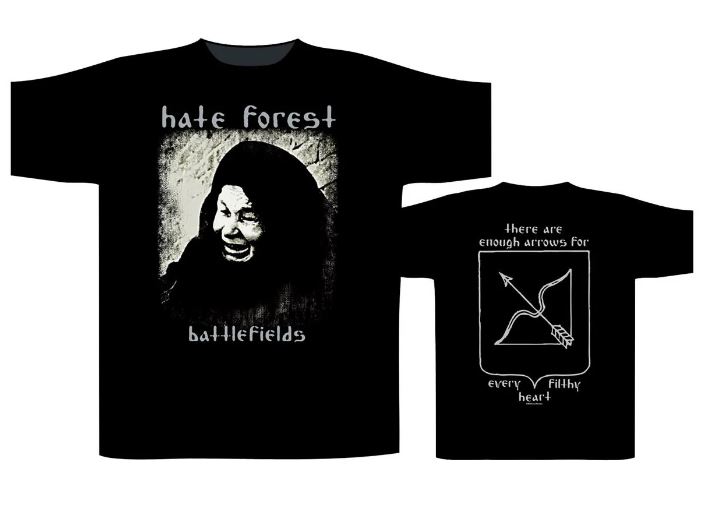Tricou HATE FOREST - BATTLEFIELDS - Bestial.ro