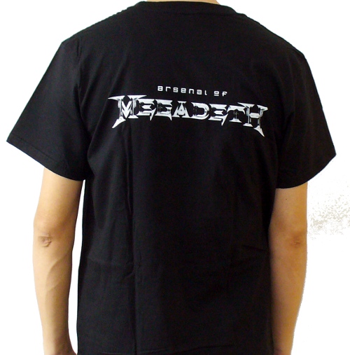 Tricou MEGADETH Arsenal TR/FR/LK - Bestial.ro