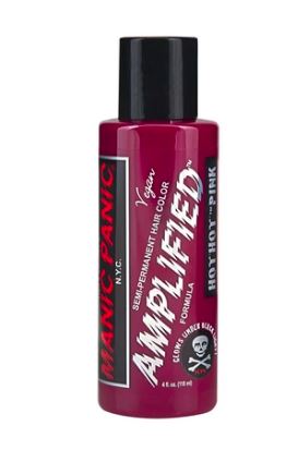 Vopsea semipermanenta roz Manic Panic HOT HOT PINK Amplified - Bestial.ro